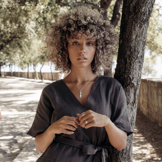 Halsband Donna, Silver