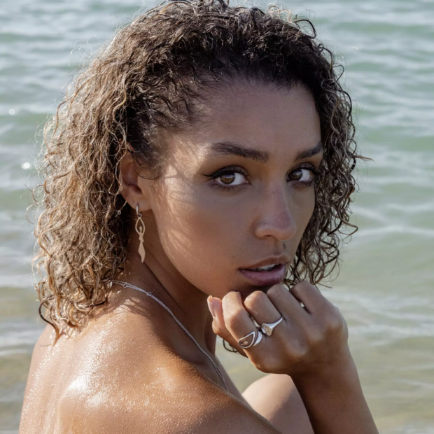 Örhänge Donna, Silver